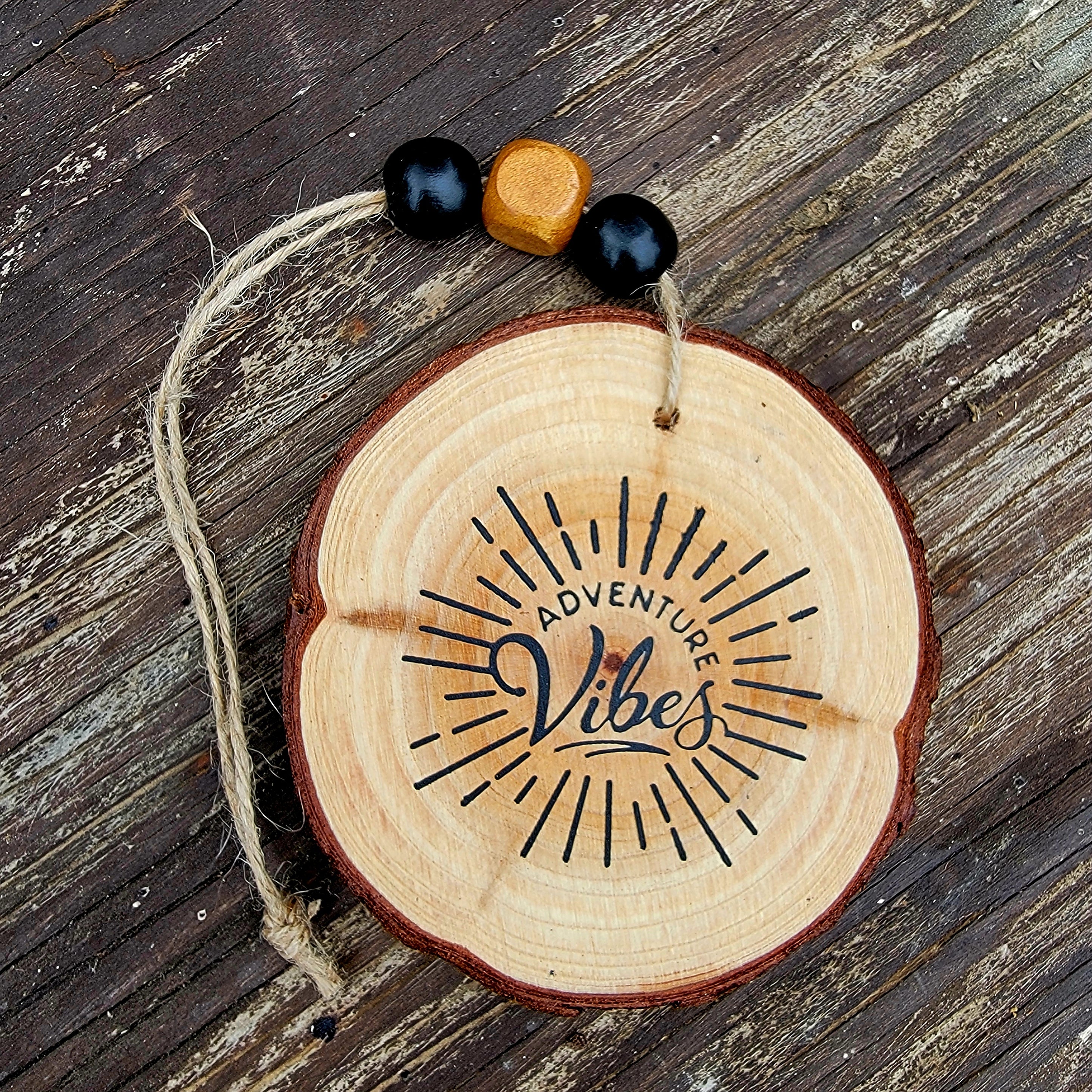 Rustic Wood Car Charms – Lazy K Designs